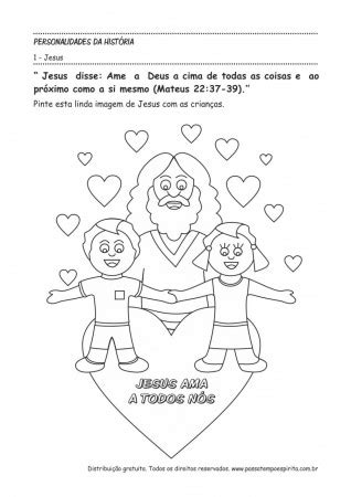 1 Jesus Passatempo Espírita Evangelização Infantil Juvenil e
