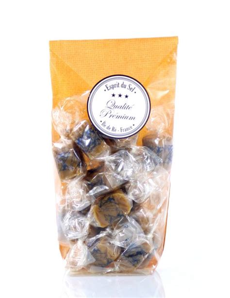 Bonbon Caramel à la fleur de sel Esprit du Sel jemangefrancais