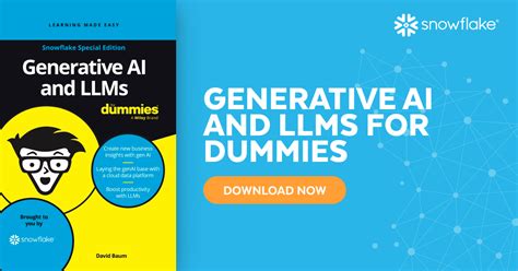 Generative Ai And Llms For Dummies Snowflake