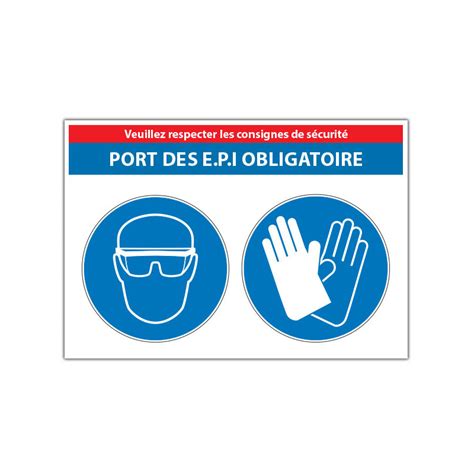 Panneau De Consignes Obligatoires