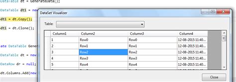 Dot Net Example Difference Between Dataset Copy And Dataset Clone