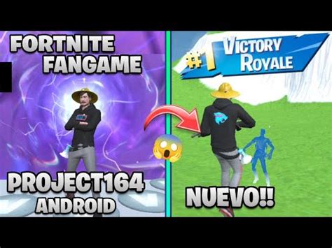 Ya Salio Nuevo Fortnite Fangame Android Probando El Fortnite