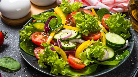 Grüner Salat Knackig und gesund mit Blitz Dressing Koch Mit