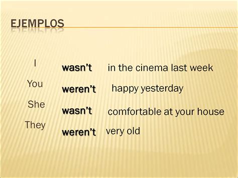Pasado Verbo To Be Ppt