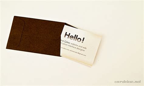 40 Ejemplos de Creativas y Elegantes tarjetas de presentación