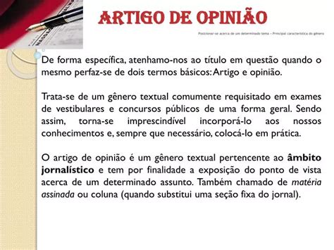 Artigo De Opinião Exemplos De Redação Novo Exemplo