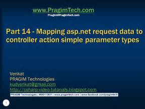 Sql Server Net And C Video Tutorial Part 14 Mapping Request Data To Controller