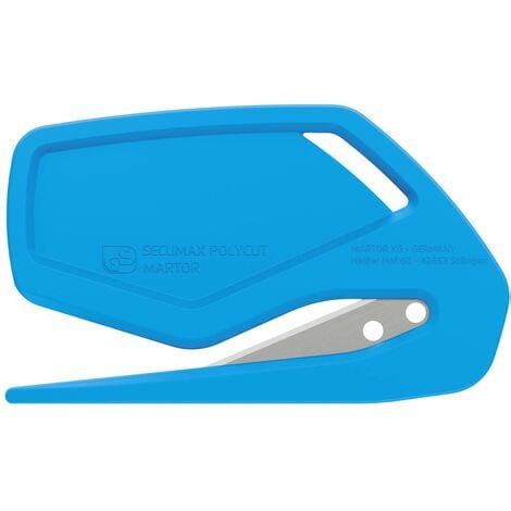 Martor 8500012 12 COUTEAU DE SÉCURITÉ MARTOR SECUMAX POLYCUT NO