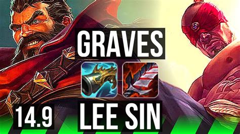 GRAVES Vs LEE SIN JGL 18 1 7 Legendary 500 Games KR Diamond