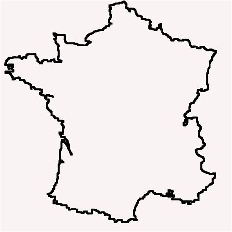 Carte De France Imprimer Coloriage Gratuit Carte De France