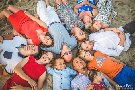 S Ance Photo En Famille G N Rations Sur La Plage Nina Et Fred