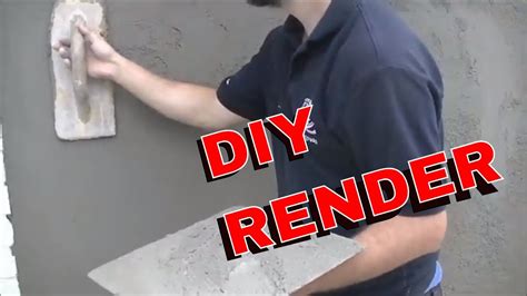 How I Finish My Render Smooth Sand And Cement Guide And Tips Demo Diy