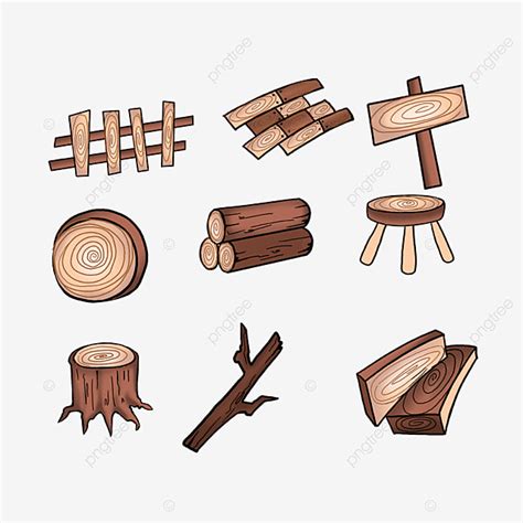 Wood Log Clipart