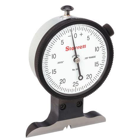 STARRETT 0 In To 0 125 In Range 0 001 In Accuracy Dial Depth