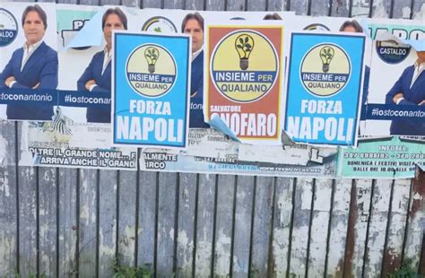 Lotta A Colpi Di Manifesti Abusivi A Qualiano