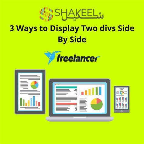 3 Ways To Display Two Divs Side By Side Freelance Web Developer
