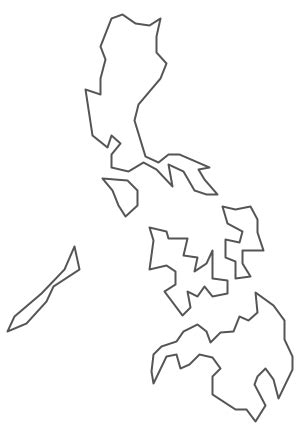 Philippines Map Easy Drawing