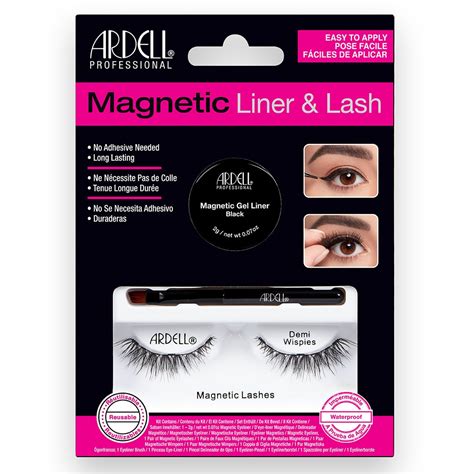 Kit Ardell Gene False Magnetice Tus Magnetic Magnetic Liner Lash