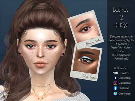 The Sims Resource Lashes 2 HQ