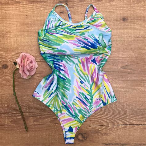 Body Maiô Bojo Estampado Azul Verde DONDOCA MODA PRAIA Dondoca