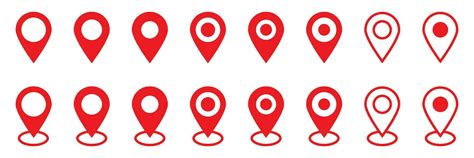 Red Maps Pin Location Map Icon Vector Art At Vecteezy
