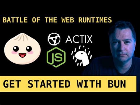free course getting started with bun js web server performance test bun js vs actix web vs