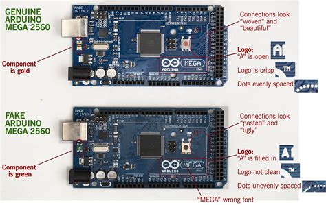 Como Diferenciar Un Arduino Mega Original De Una Copia Electr Nica Y