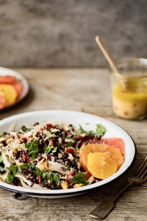 Salade De Riz Sauvage Aux Agrumes K Pour Katrine