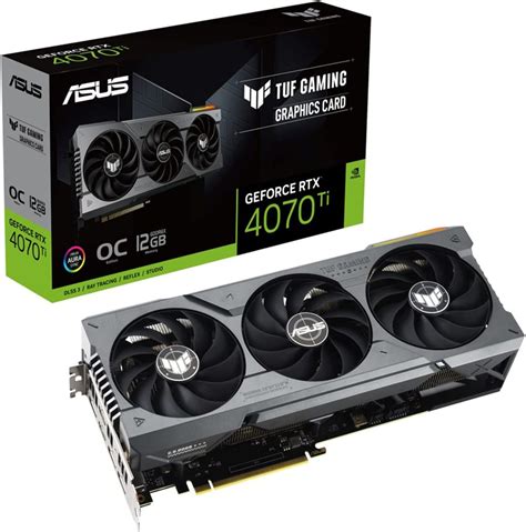 ASUS TUF Gaming NVIDIA GeForce RTX 4070 Ti OC Edition Gaming Graphics
