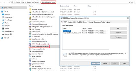 connecting to sql server via odbc · gitbook