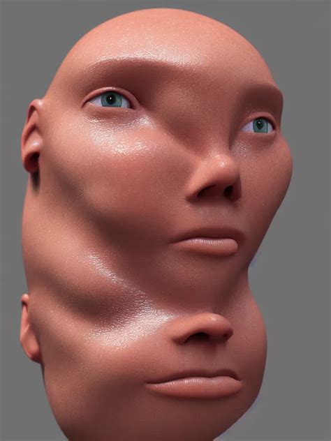 Glistering Wet Sweaty Skin Face Unreal Engine K K Stable Diffusion