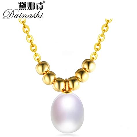 Dainashi Qualidade Superior Genu No Natural De Gua Doce Oval P Rola