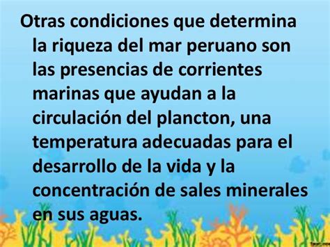 La Riqueza Del Mar Peruano Imagui