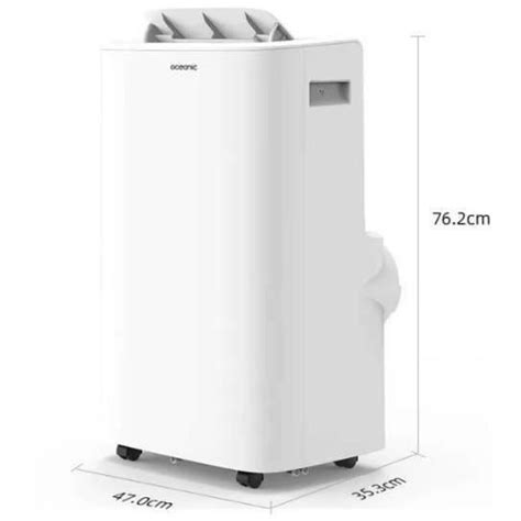 Climatiseur monobloc réversible mobile OCEANIC 3500 W 12000 BTU