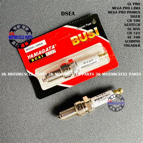 Jual BUSI IRIDIUM POWER D8EA MEGA PRO PRIMUS GL PRO TIGER CB 100 125
