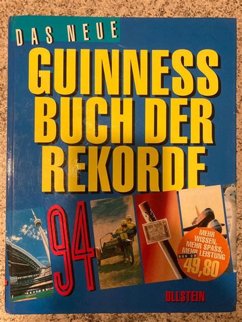 Guiness Buch Der Rekorde Kaufen Auf Ricardo