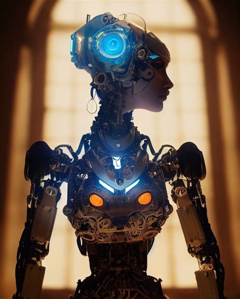 Future Cyborg Samurai Gear Futuristic Spotify Wonder Woman