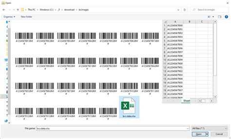 Program do kodów kreskowych Windows HDF Software