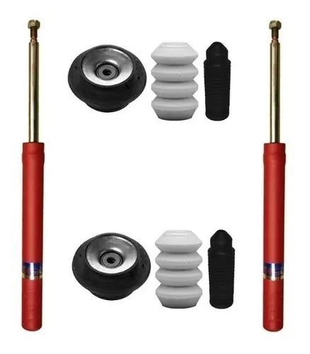 Kit 2 Amortiguador Delanteros Gol Power Con Cazoletas T Y F