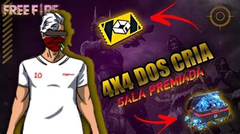 X1 DOS CRIA AO VIVO SALA PREMIADA VALENDO DIAMANTES 4V4 APOSTADO