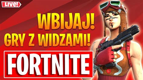 Live Fortnite Gry Z Widzami Customy Epicpartner Fortnite Customy