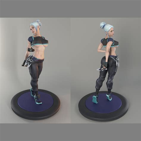 Neon Valorant Nudes