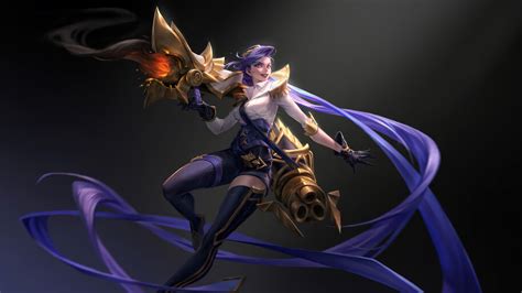 Glorious Jinx Lol Wild Rift K A Wallpaper Pc Desktop