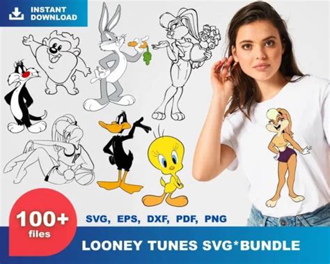 100 Bundle Looney Tunes Svg Free Svg Files For Cricut