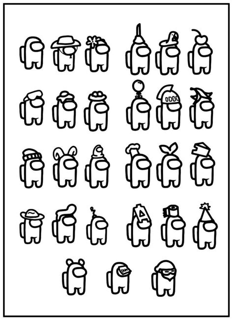 Desenhos Para Colorir De Among Us Como Fazer Em Casa