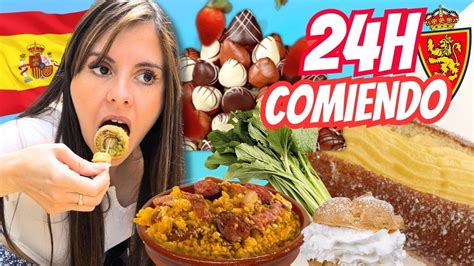 Horas Comiendo Comida De Espa A T Pica De Arag N Youtube