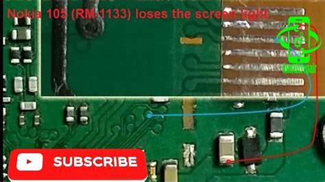 Nokia 105 RM 1133 Loses The Screen Light Nokia Screen Light