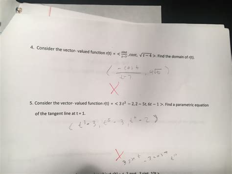 solved consider the vector valued function r t