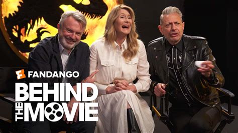 Laura Dern Sam Neill And Jeff Goldblum Discuss How It Feels To Be