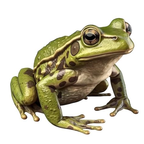 Um Sapo Verde Sentado Sobre Um Fundo Preto Formato Png Transparente